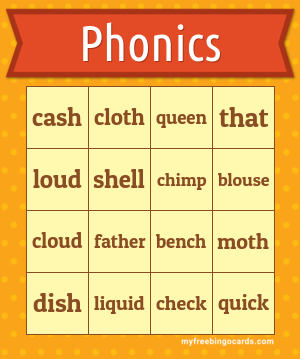 Phonics Bingo