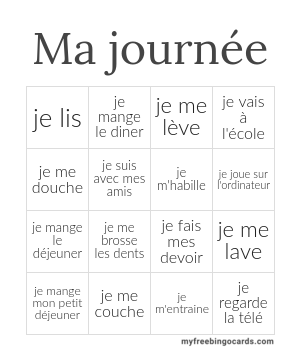 Ma journée Bingo