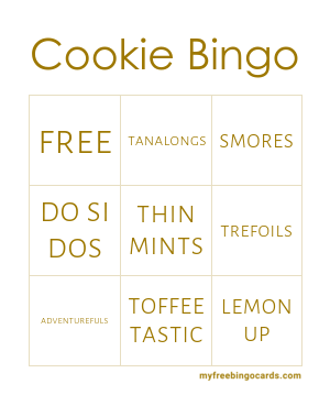 Cookie Bingo