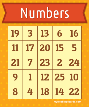 Print 100+ Numbers Bingo Cards