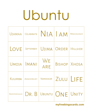 Ubuntu Bingo