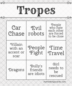 Tropes Bingo