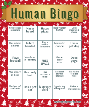 Human Bingo