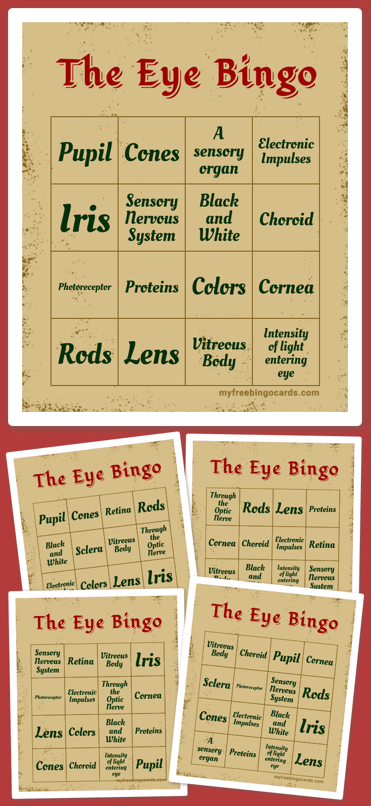 Virtual The Eye Bingo