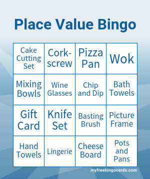 Print 100+ Place Value Bingo Cards