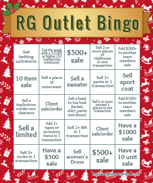 RG Outlet Bingo