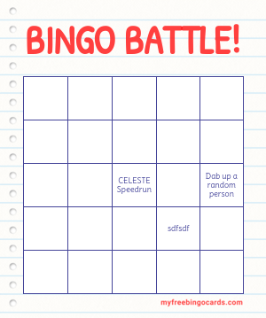 BINGO BATTLE!