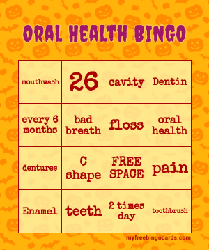 Oral Health BINGO
