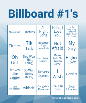 Billboard #1's Bingo