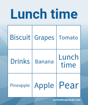 Lunch time Bingo
