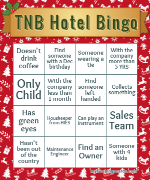 TNB Hotel Bingo