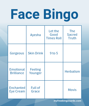 Face Bingo