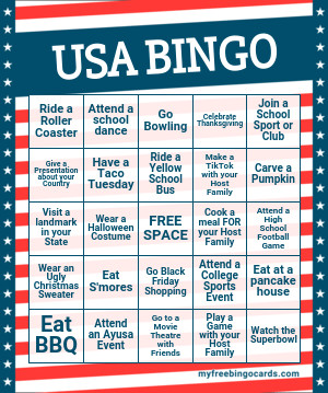USA BINGO