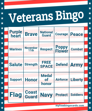 Veterans Bingo