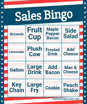 Sales Bingo