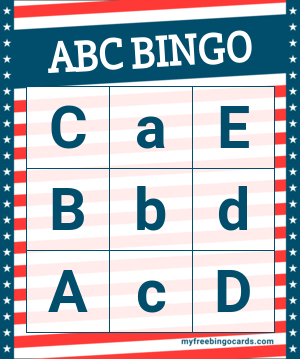 ABC BINGO