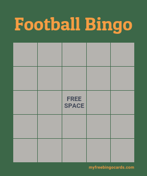 Football Bingo
