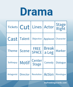 Drama Bingo