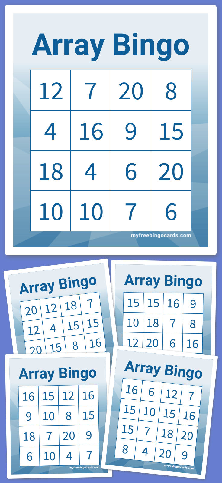 Virtual Array Bingo