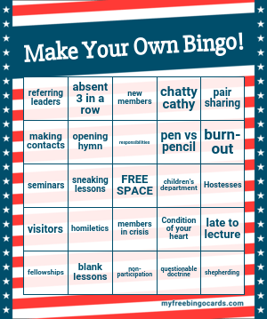 Make Your Own Bingo!