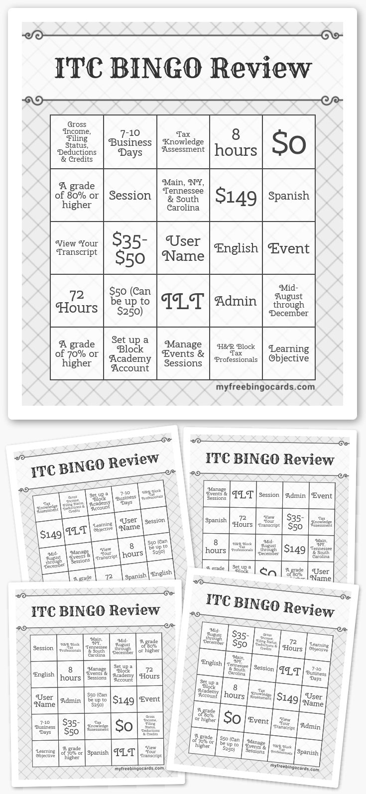 Virtual ITC BINGO Review