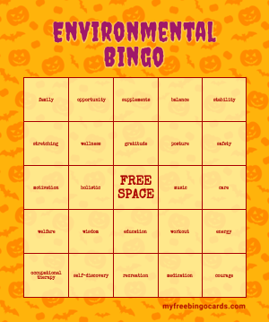 Environmental Bingo