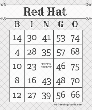 Red Hat BINGO