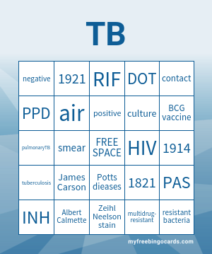 TB BINGO