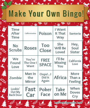 Make Your Own Bingo!