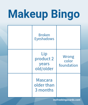 Print 100+ Makeup Bingo Cards