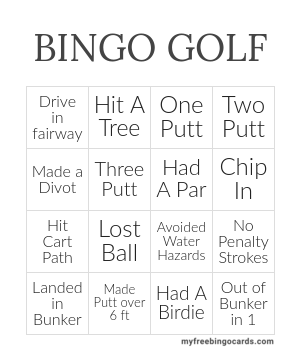 BINGO GOLF