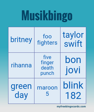 Musikbingo