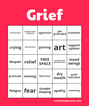 Grief Bingo