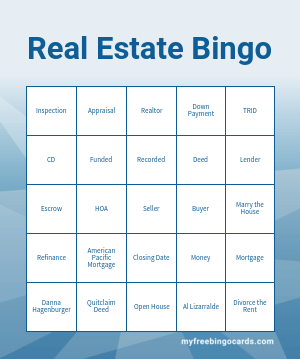 Real Estate Bingo