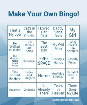 Make Your Own Bingo!