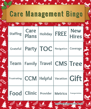 Care Management Bingo