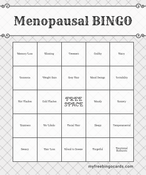 Menopausal BINGO