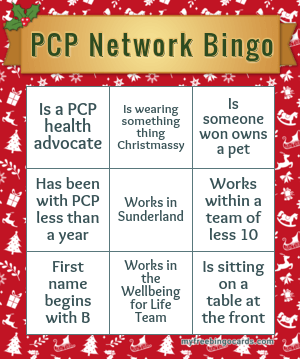 PCP Network Bingo