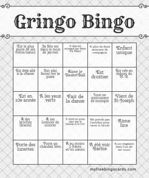 Gringo Bingo