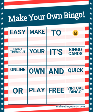Make Your Own Bingo!