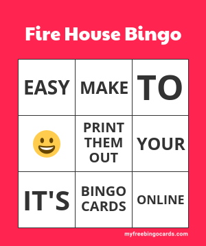 Fire House Bingo