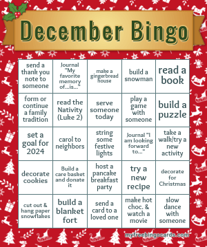 December Bingo