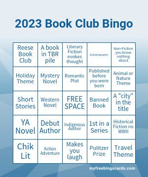 2023 Book Club Bingo