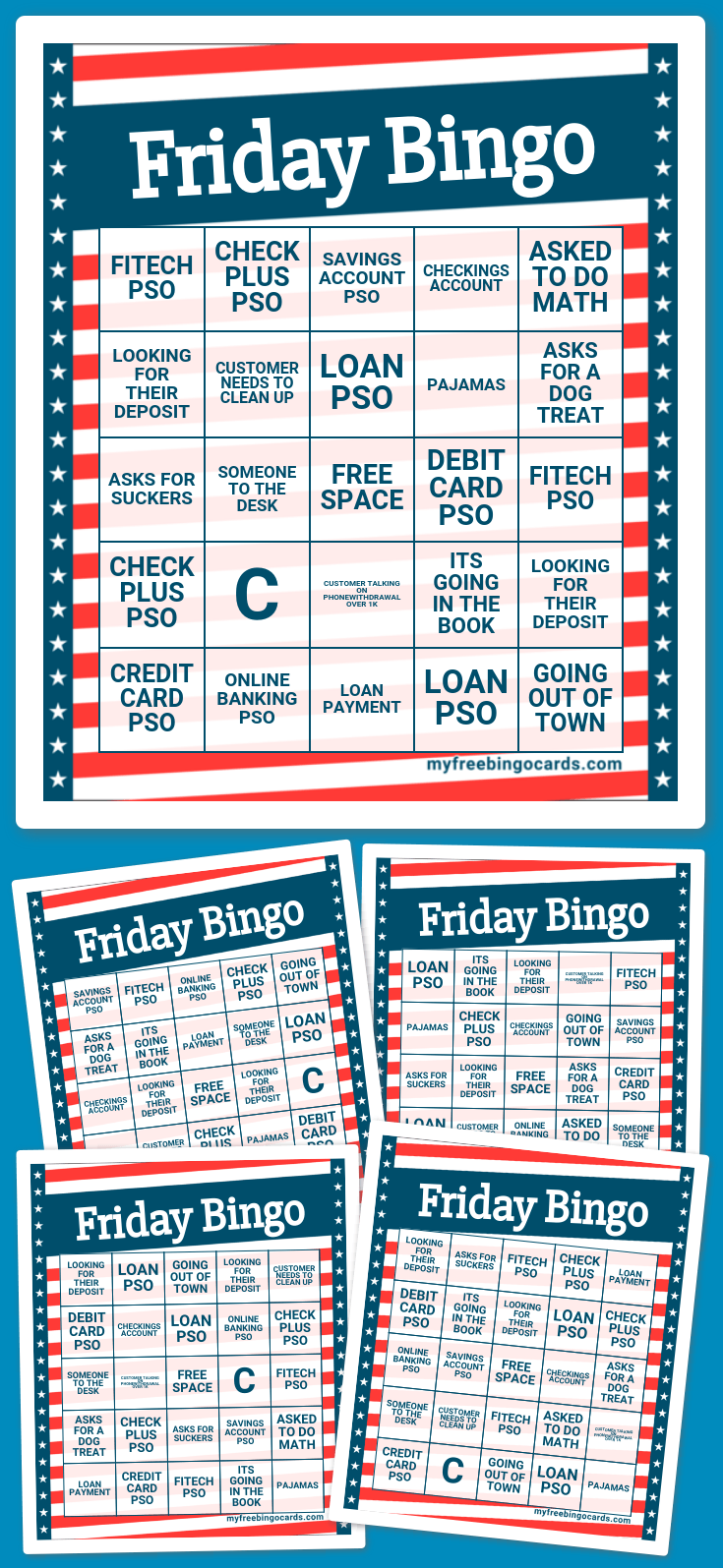 Virtual Friday Bingo