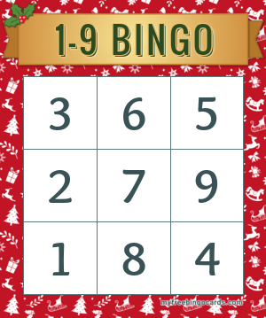 1-9 BINGO