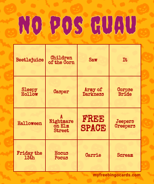 No pos guau Bingo