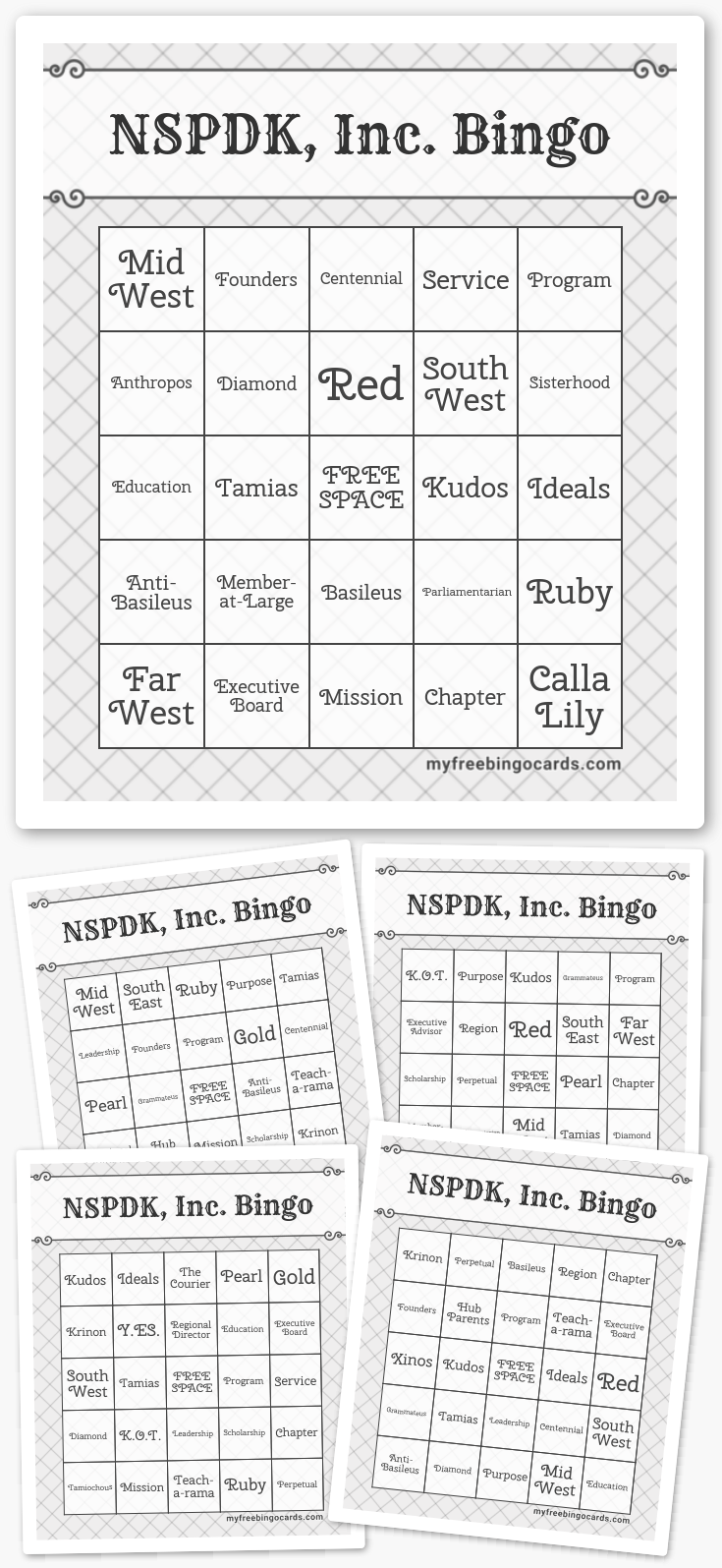 Virtual NSPDK, Inc. Bingo