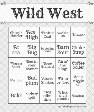 Wild West Bingo