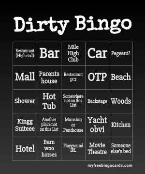 Dirty Bingo