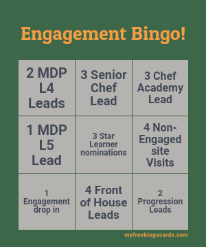Engagement Bingo!